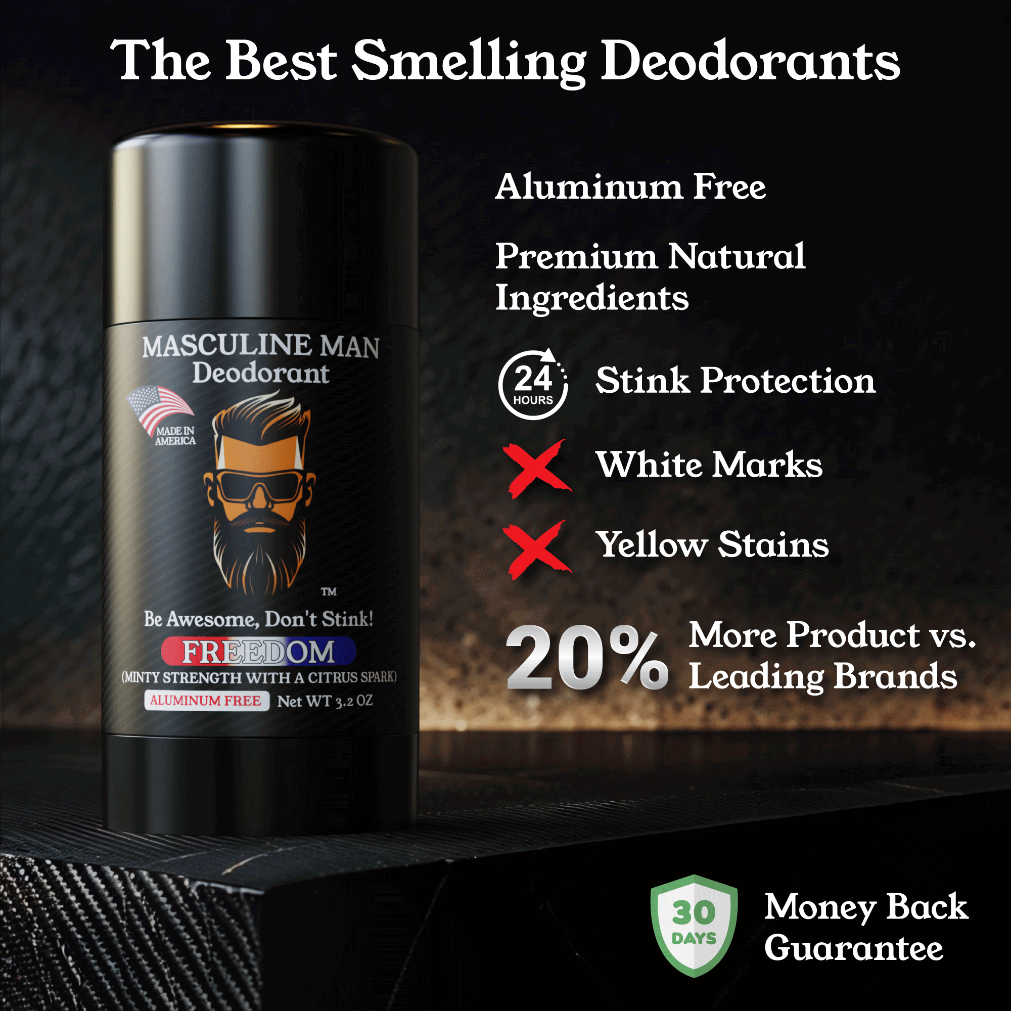 Masculine Man Essentials | All Natural | Made In USA